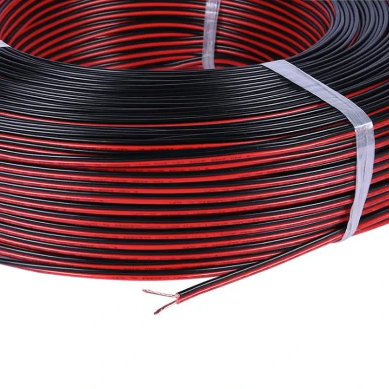 Customized Transparent Pvc Awm 2468 Double Parallel Wire Cable 20awg To ...