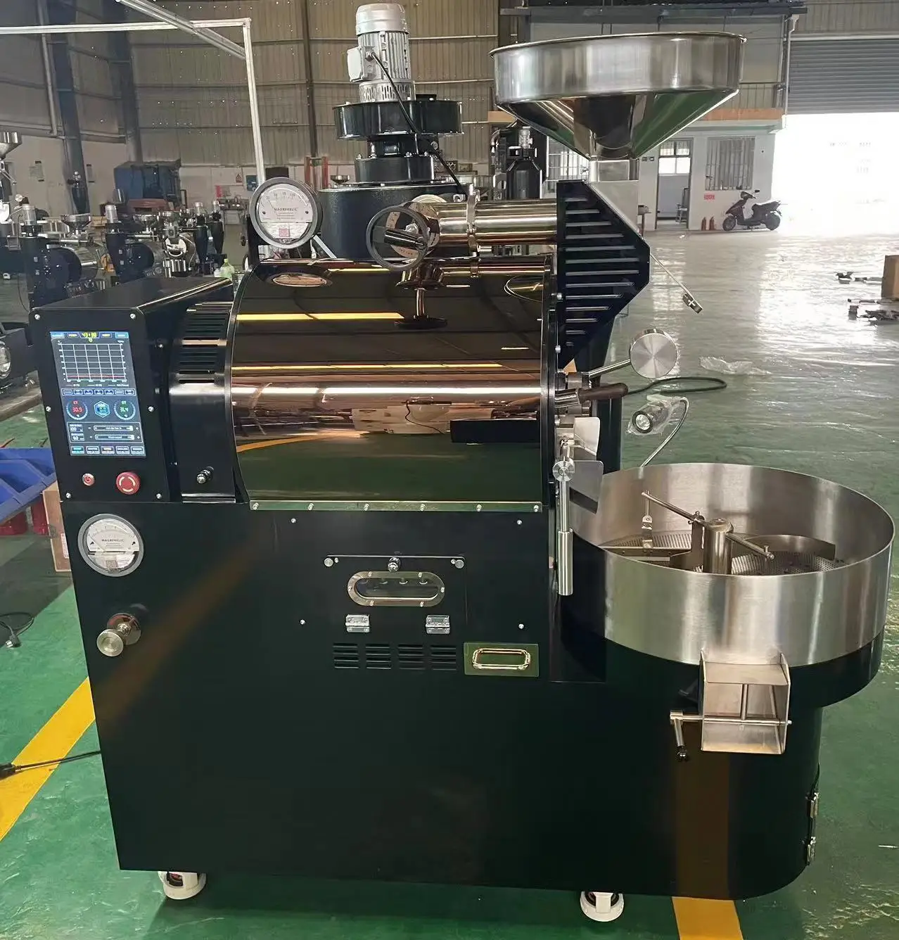 Wintop WK-T3 Roaster - Efficient 2kg 3kg Drum Coffee Roasters for ...