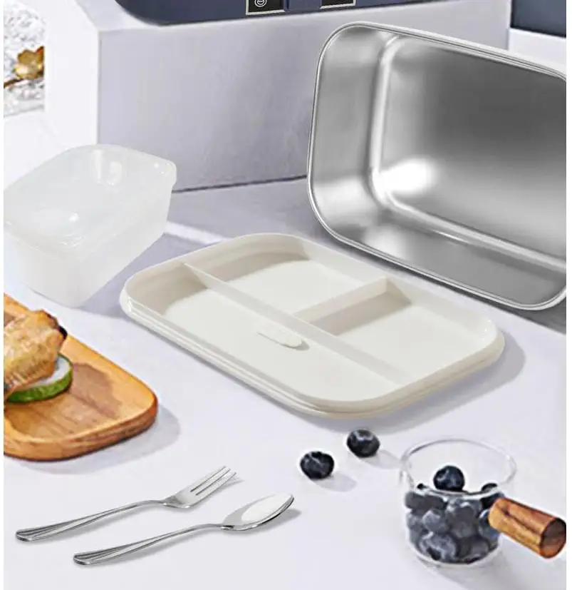 Good Taste Electric Lunch Box 40W/60W Food Heated 12V/24V/110V Food ...