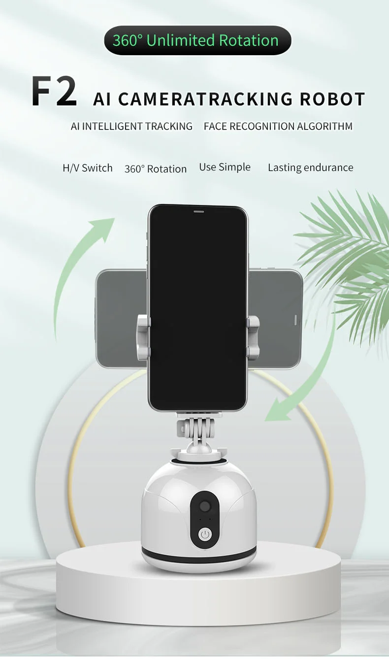 Ai Smart F2 Tracking Gimbal For Mobile Phone Horizontal Face ...