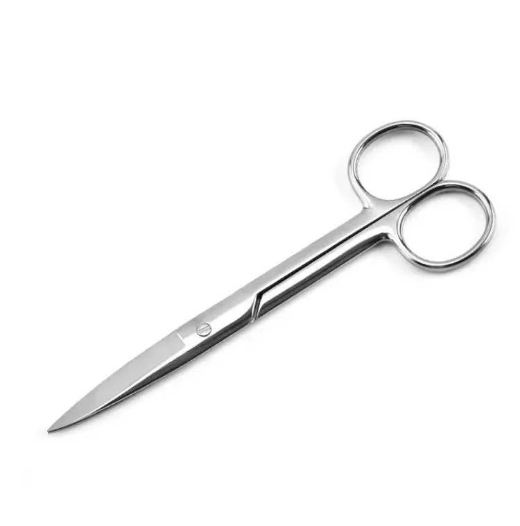 14cm 5.5'' Medical Straight Edge Gauze Scissors Surgical Bandage ...
