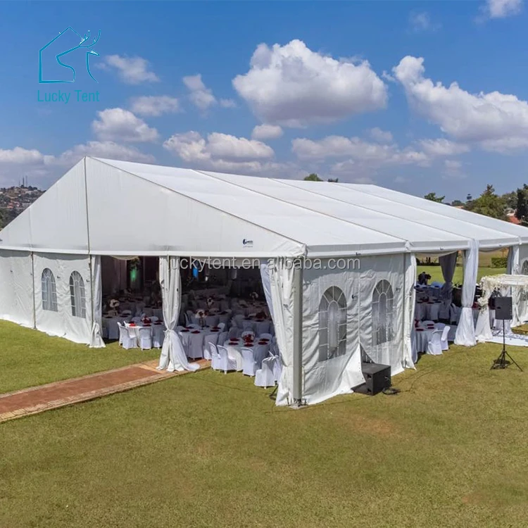 Large Outdoor Aluminum Structure Marriage Tents 10x20m 10x15m PVC ...