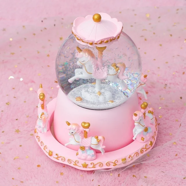 Princess Lolita Crystal Ball Music Box - Gift & Decoration