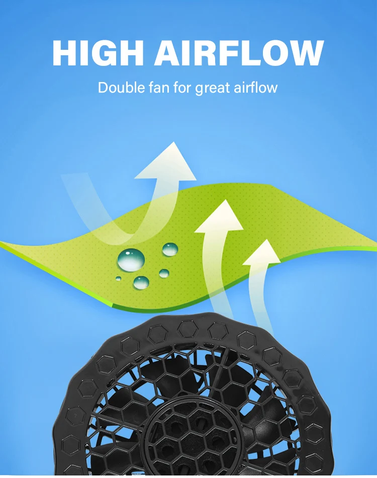 Custom 5V Hot Summer Cooling Jacket with Air Conditioning