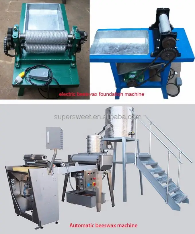 Automatic Comb Foundation Machine - 750mm Beeswax Roller
