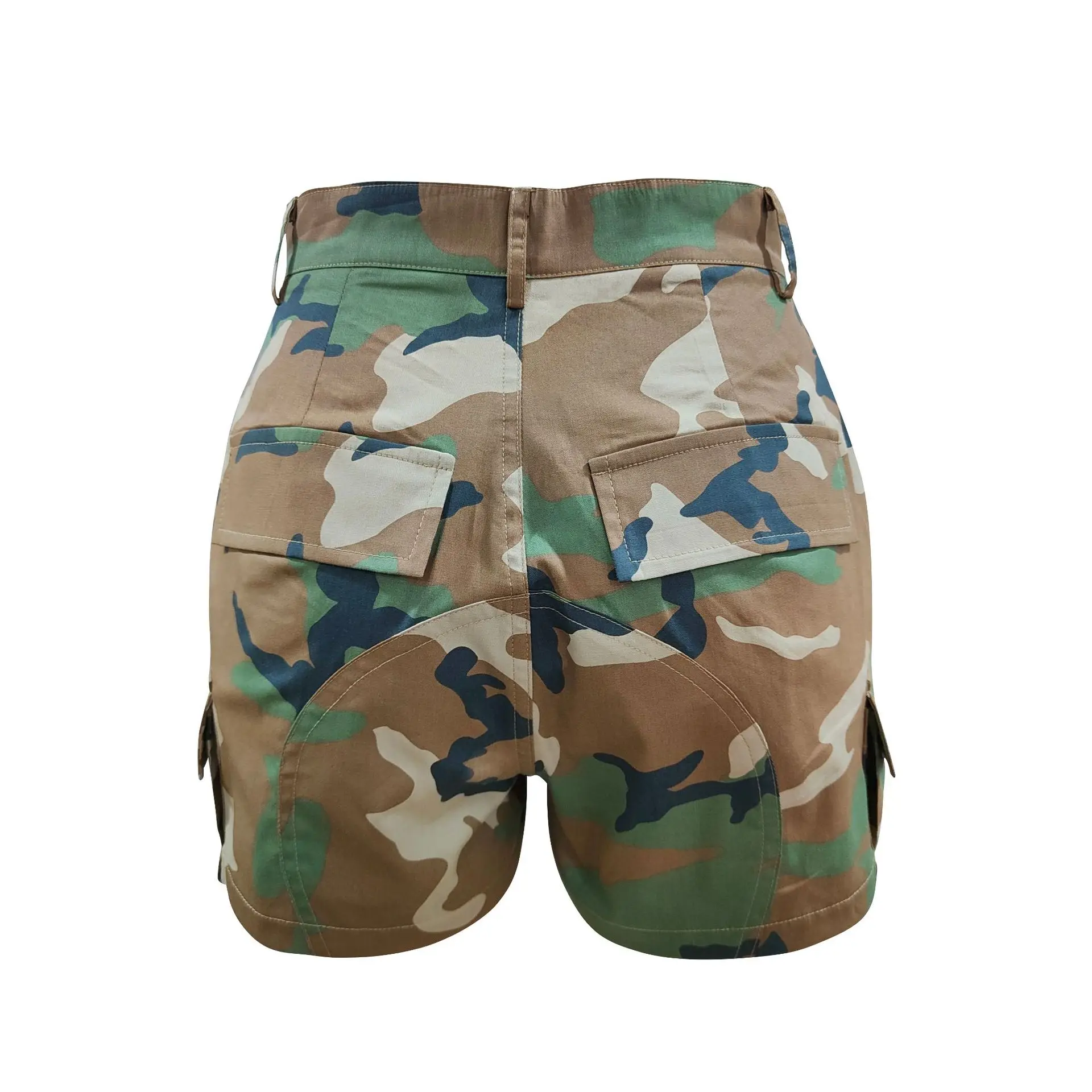 Hot Sell Fashion Street Style Camouflage Patchwork Casual Shorts For ...