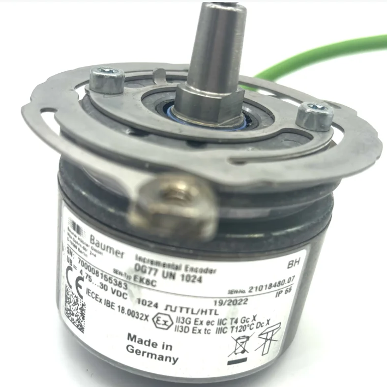 Baumer-sew Incremental Encoder Og77 Un 1024 Ek8c 30vdc Rotary Encoder ...