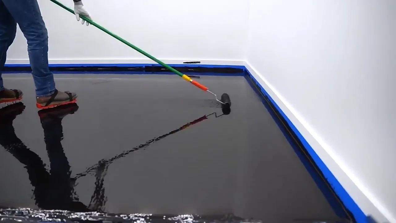 Acid-resistant Colors Epoxy Floor Coating - Buy Epoxy Artistic Floor ...