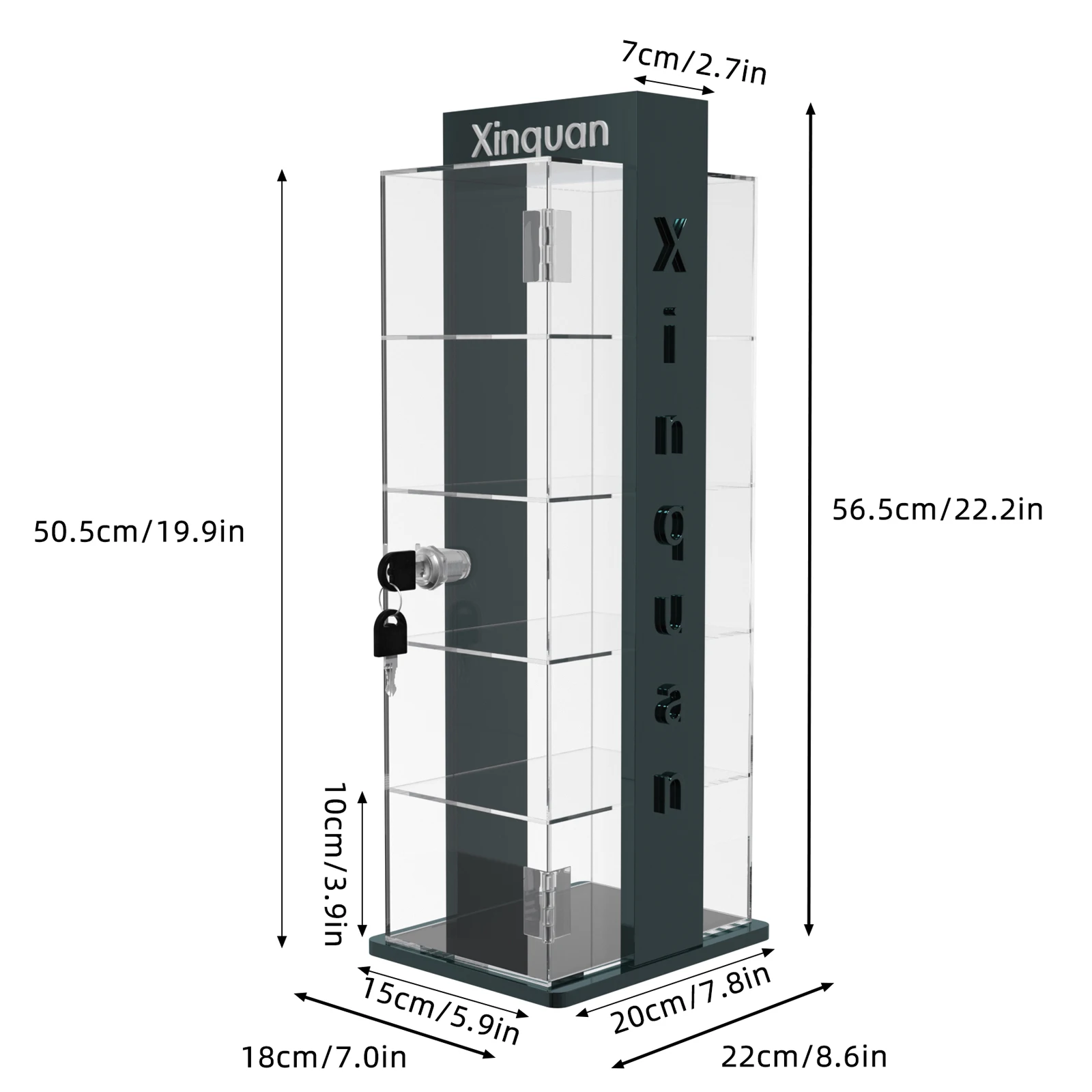 Custom Acrylic Display Case With Lock Key,Smoke Shop Cigarette ...