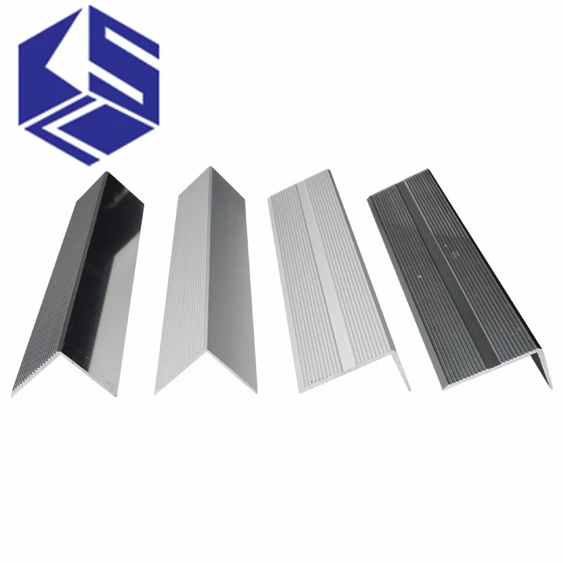 Aluminum Alloy L-shaped Right Angle Folding Strip Stair Non-slip Strip ...