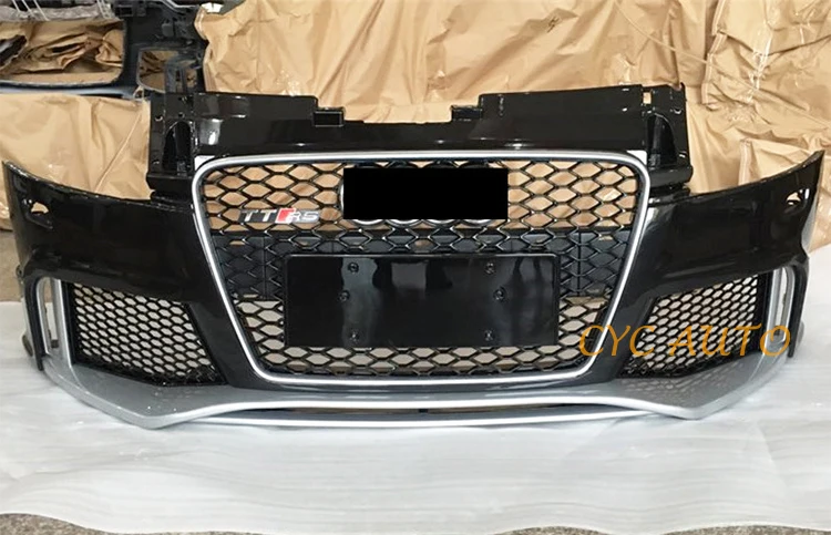 TTRS Front Bumper with ABS Grille for Audi TT MK2 2008-2014