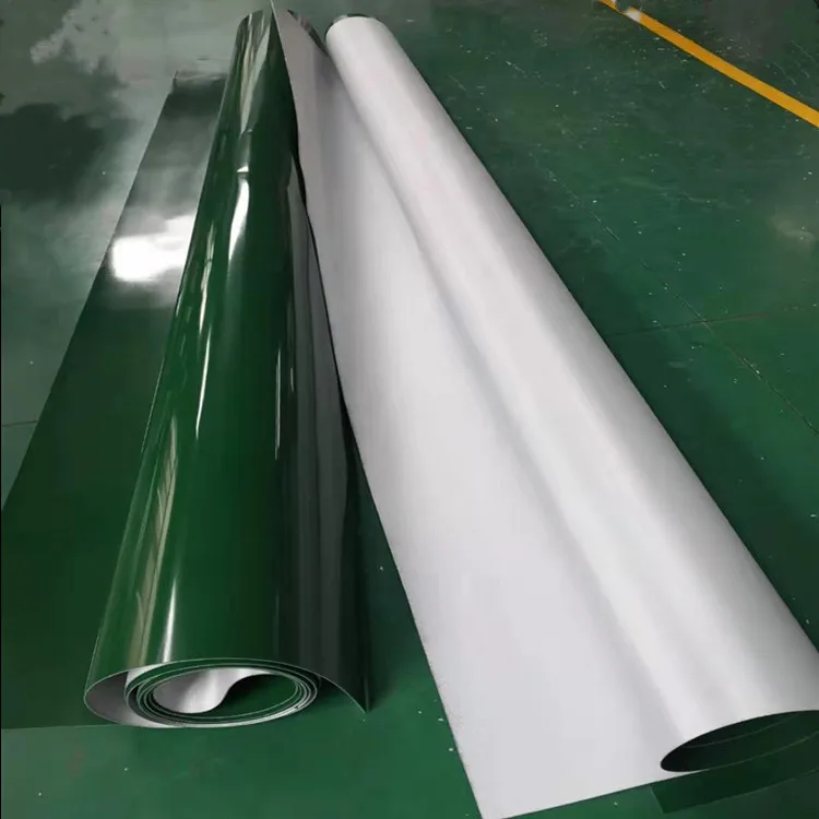 High Quality PVC Conveyor Belt with Flat Cleats & Antistatic