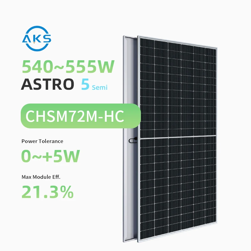 ASTRO 5semi CHSM72M-HC Solar Panels - 540w to 555w Power