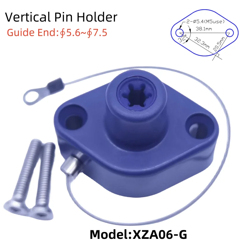 Cnc Plastic Vertical Pin Fixed Device With Plastic Or Steel Cable ...