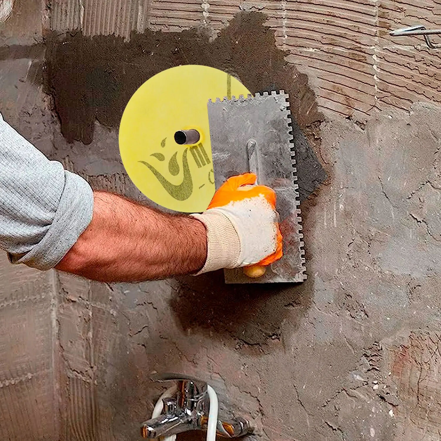 Waterproofing Pipe Seal 4-1/2 " Mixing Valve Seal And 3/4" Opening ...