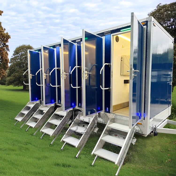 Alibaba.com: Luxury Prefab Mobile Restroom Trailer Truck with Shower ...