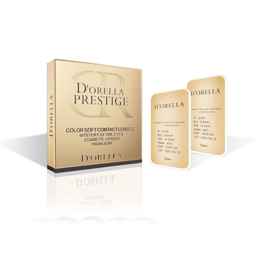 Eyeshare Custom Practical Colored Contact Lens Packing Box Eye Contact ...