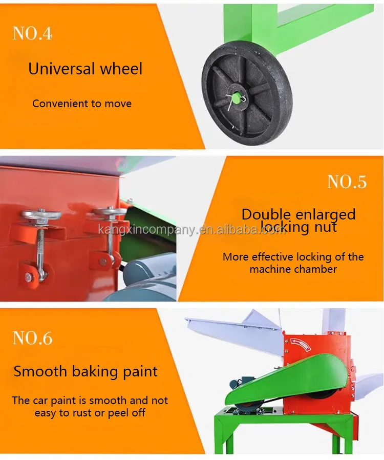 Multifunctional Grass Corn Chaff Cutter Cattle Pig Grinder Cow Crushing ...