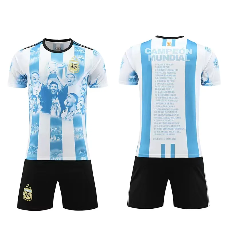 New 23-24 Customized Logo Retro Football Suit High-quality Football ...