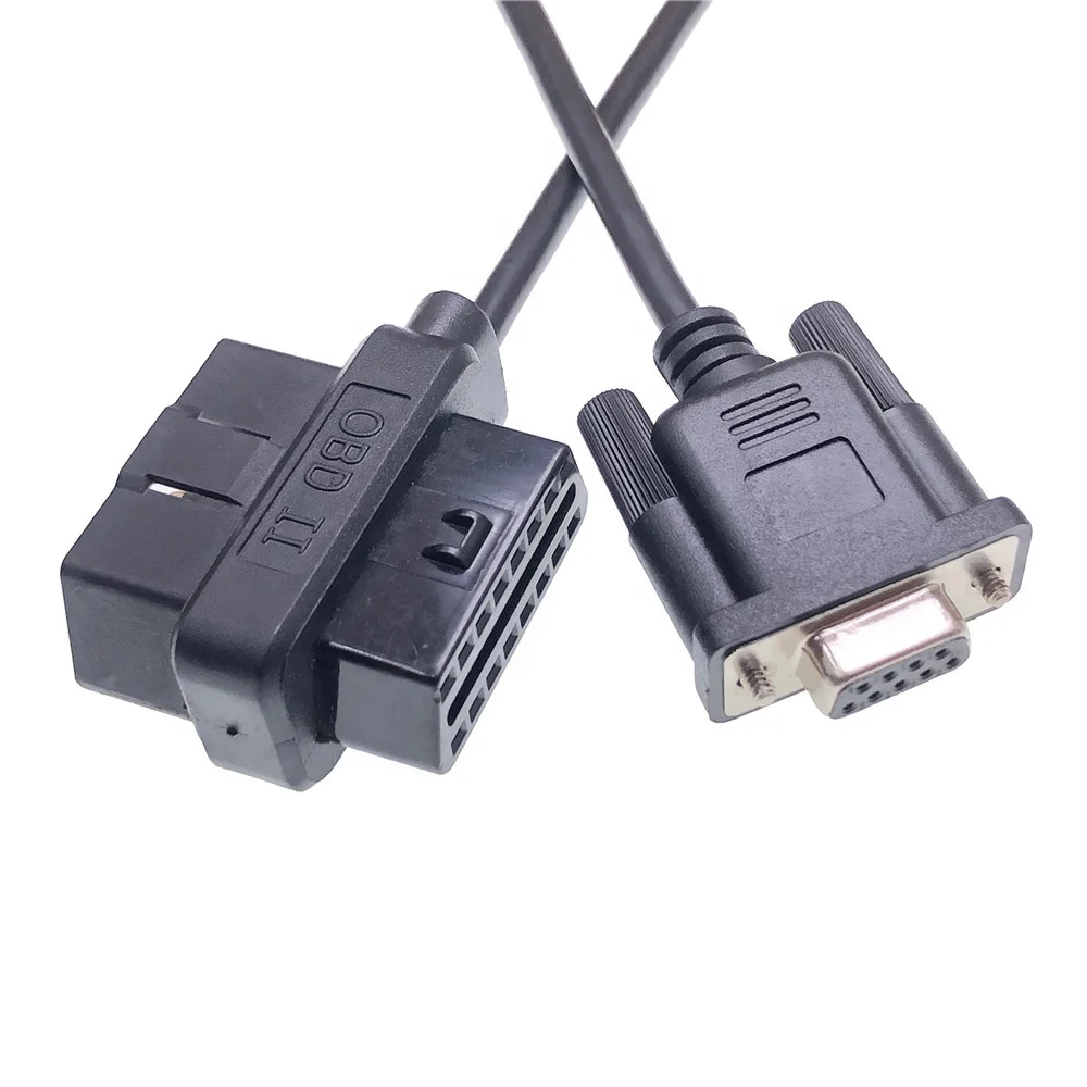 Aotai Obd 2 Male Female Pss-thro Adapter Obd-ii Car Diagnostic Adapter ...