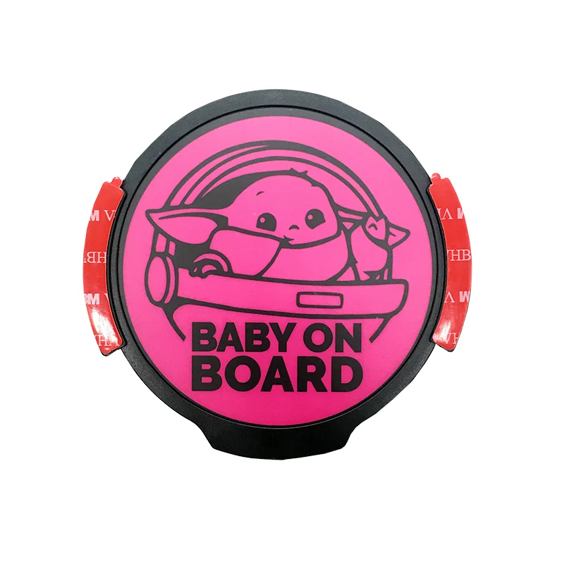 Popular Motion Sensor Car Sticker for Baby on Board LED Lighting ...