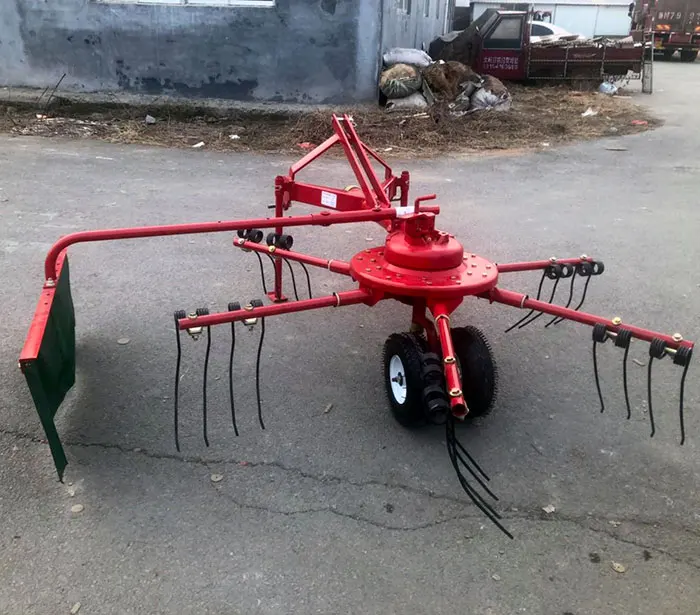 2.5m Tractor 3 Point Mounted PTO Rotary Hay Rake - High Productivity