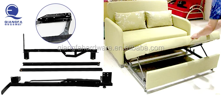 Sliding Wheel Lift - Push-Pull Sofa Bed Mechanism