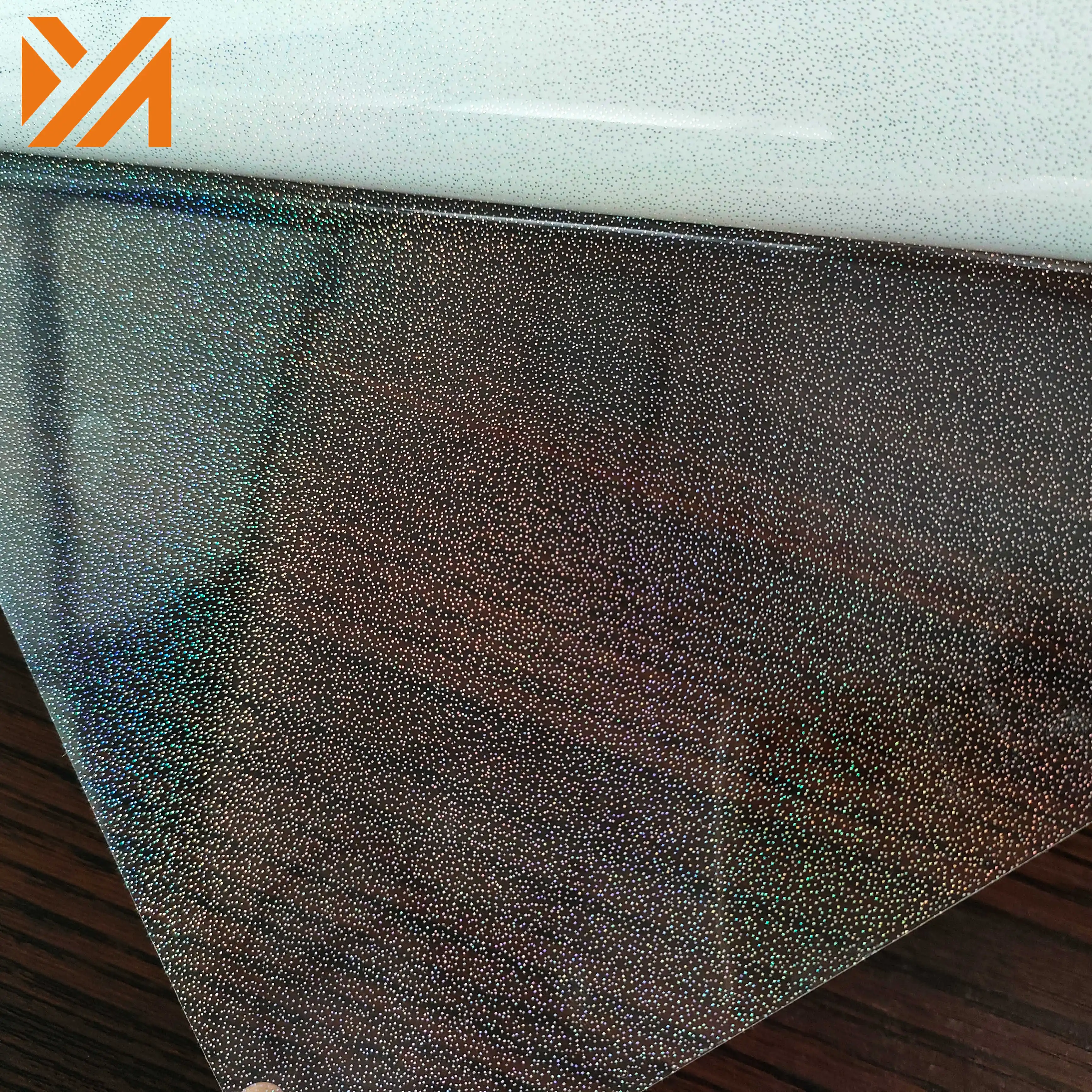 Holographic Film Lamination Vinyl Sheet Cold Holographic Star Self ...