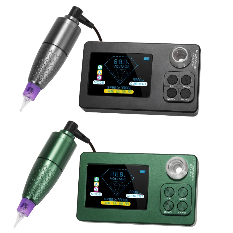 Jidragon Original V21 Mermaid Wireless Tattoo Device Automatic Smp ...