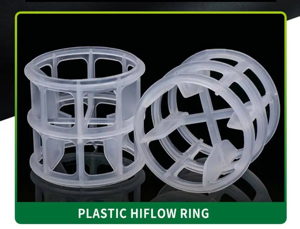 Plastic Packing PP PPH PVC Hiflow Ring 1" 2" 3" for Cooling Tower ...