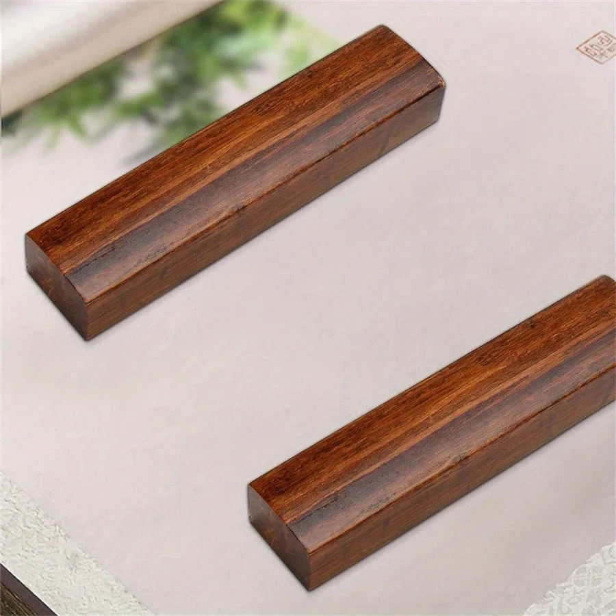 Wood Paperweight Paper Weight Holding Paper Flat Pressed Calligraphy ...