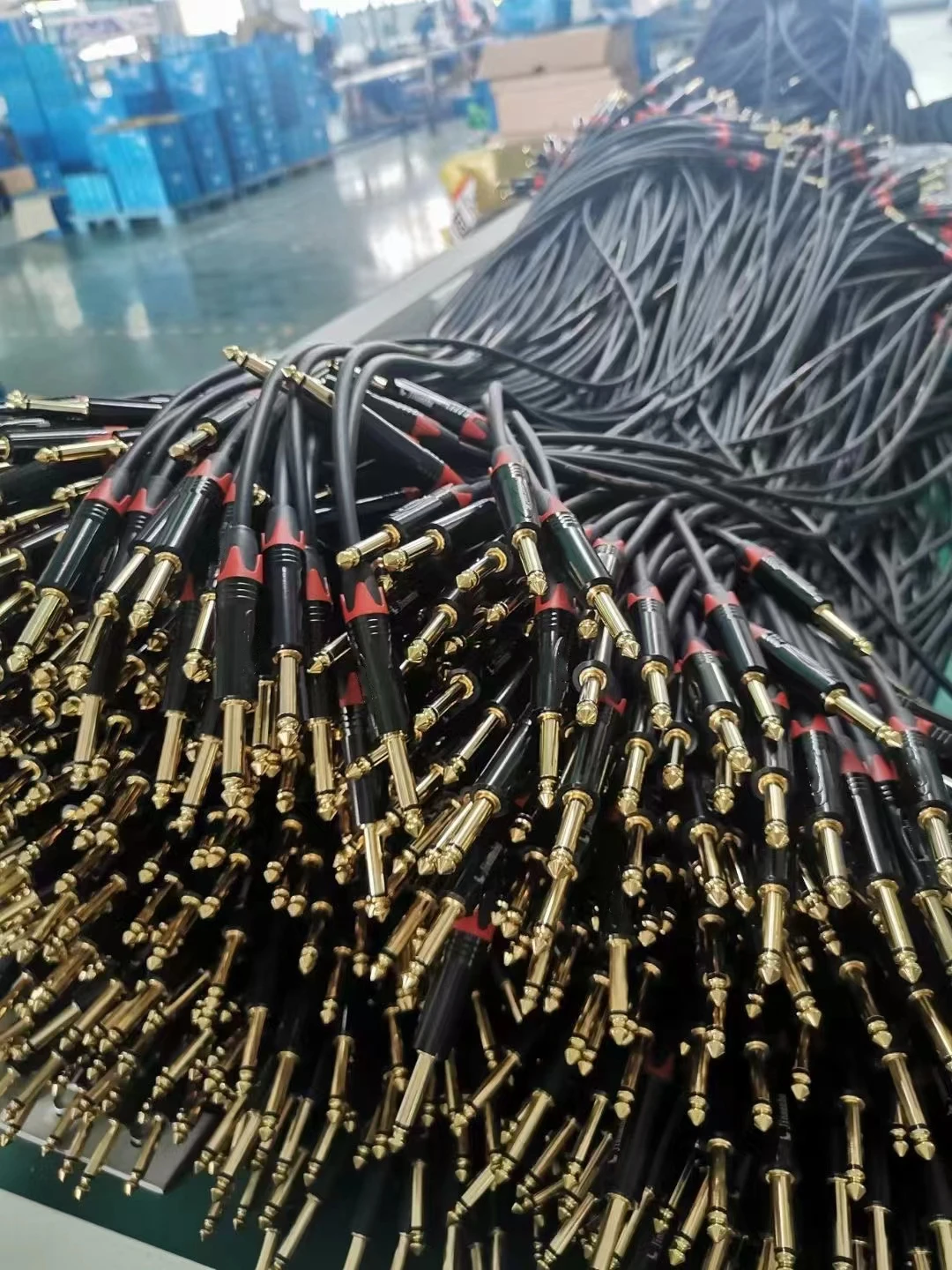 4-pin Male Speaker Cable Wire Plug Adapter Audio Video Connector Copper ...