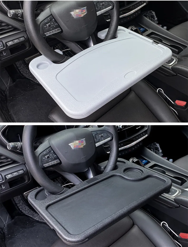 Car Steering Wheel Food Eating Laptop Table Tray Plastic Auto Car ...