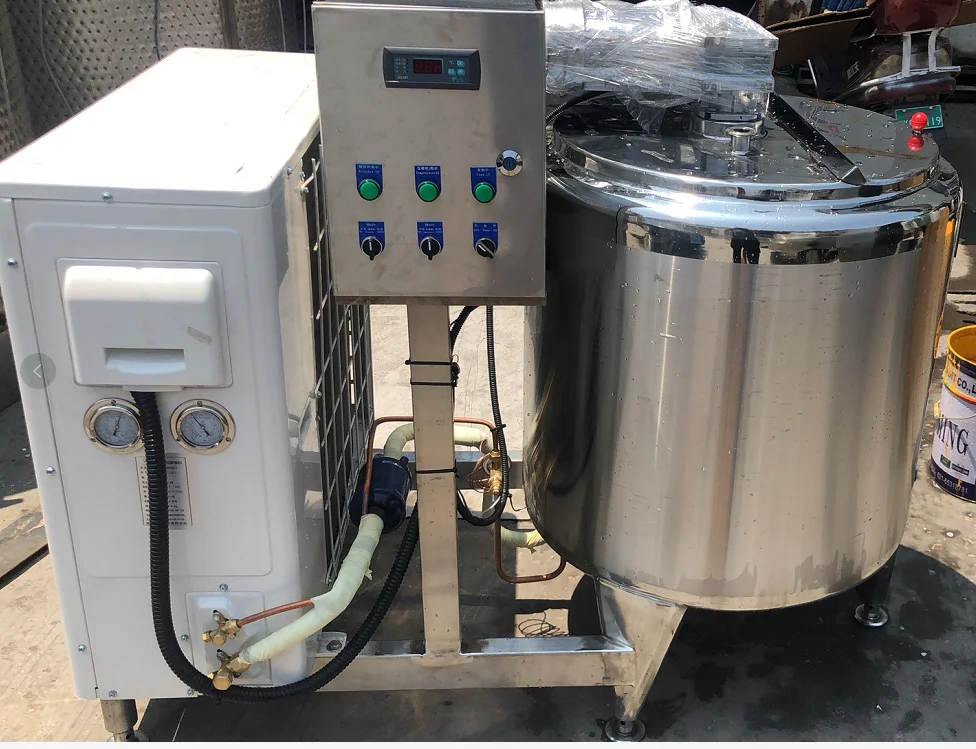 100L 200L 300L 500L 1000L 1500L 2000Liter Milk Cooler Tank and Milk Cooling Tank and Pastuerizer ...