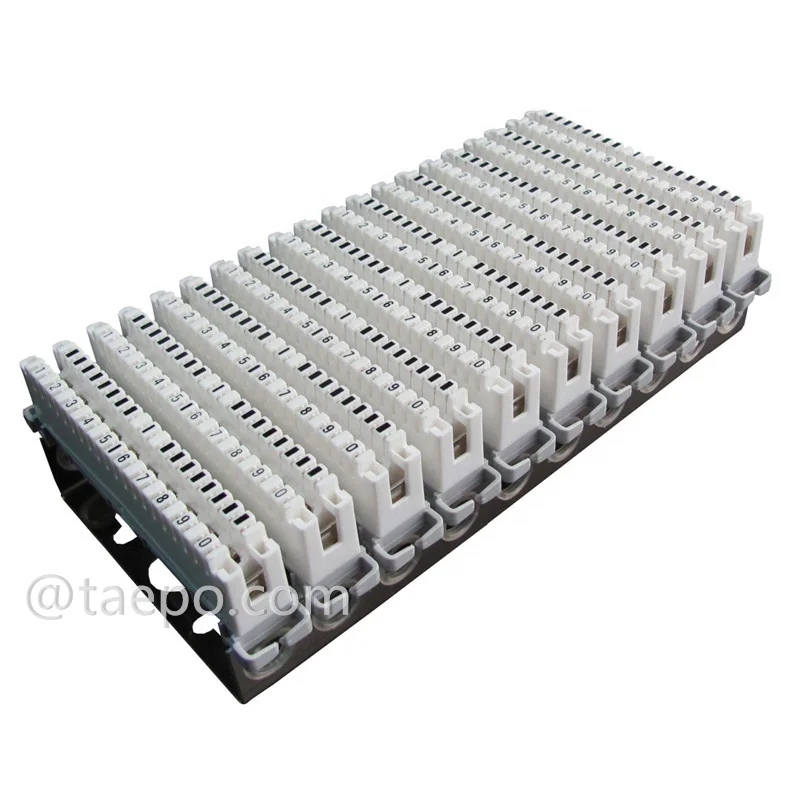 100 Pair Krone Connector Telephone Mdf Terminal Blocks - Buy Terminal ...