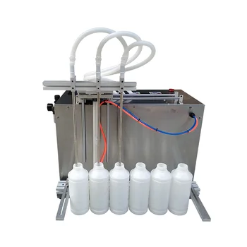Multi Nozzles Slide Rail Lift Submersible Filling Machine Liquid ...