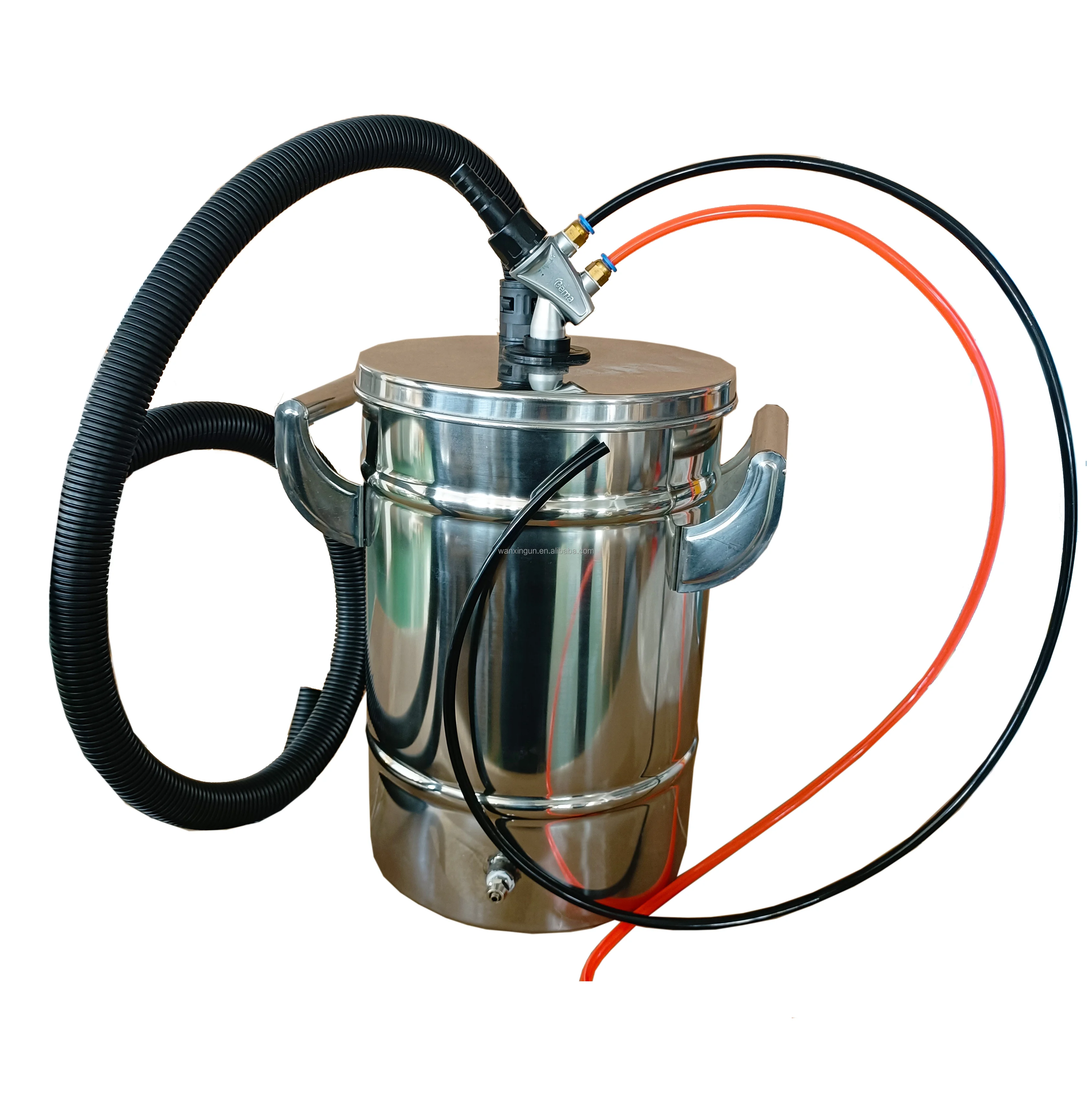 7 Liters Fluidized Powder Hopper with Powder Pump and air Hose| Alibaba.com