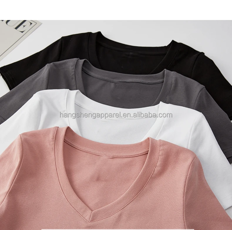 Shop Custom T Shirts - Luxury Modal Cotton Round Bottom Tee