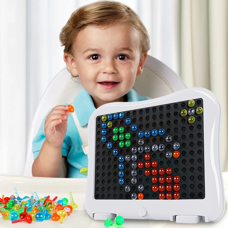 Supply Multi Color Glowing Lights Board Montessori Game Creativity ...
