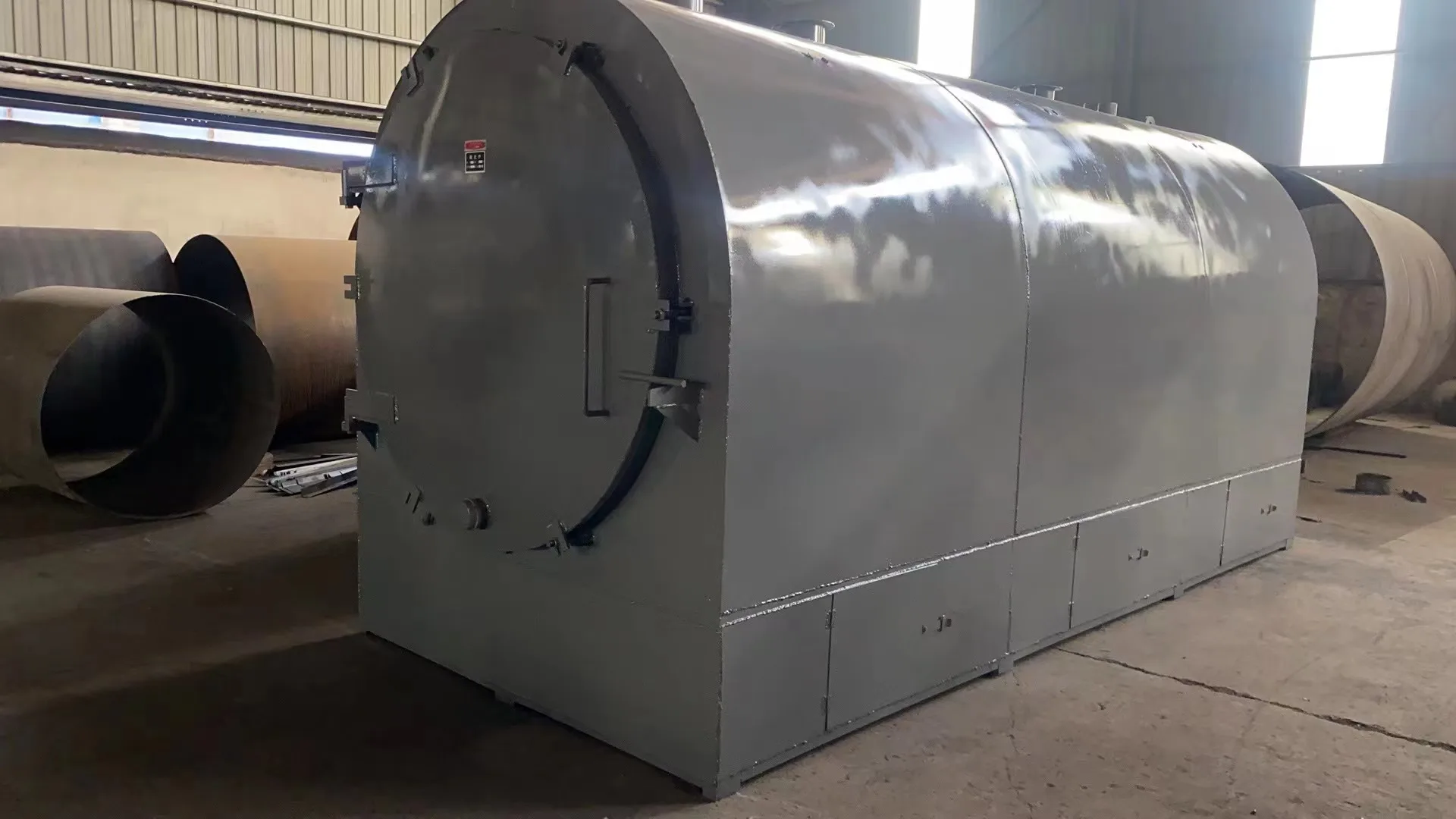 Horizontal Carbonization Furnace,Large Wood Carbonization Furnace - Buy ...