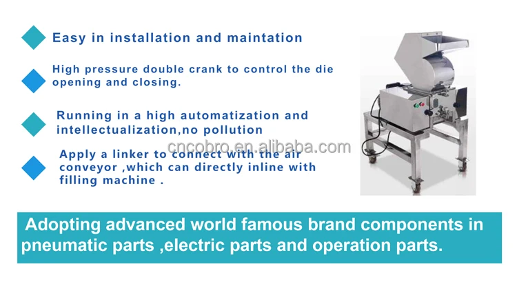 Crushed Ice Maker Machine Coconut Oyster Shell Ice Salt Rock Crushing ...