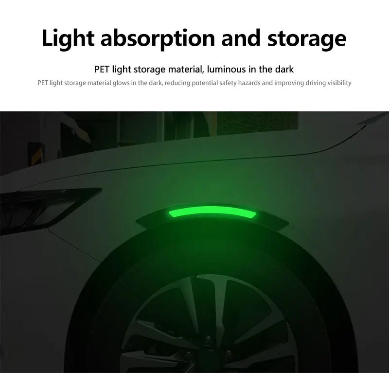 Factory Custom Logo Car Exterior Decoration Color-changing Luminous ...