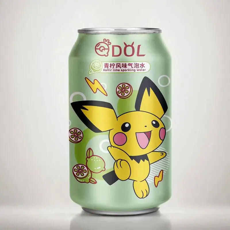 Qdol Soda Sparkling Water Drink 0 Fat Sea Salt Cheese Flavor Canned ...