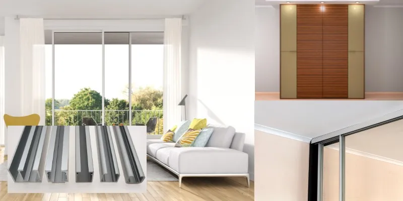 Aluminum Sliding Door Rail Cover - Durable & Customizable