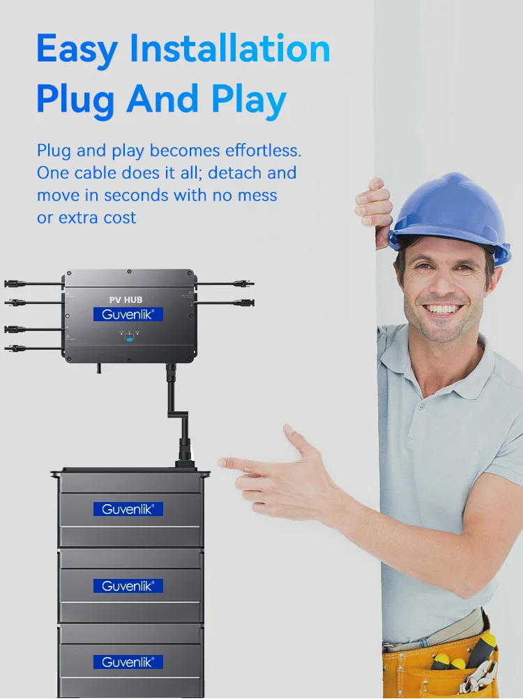 Guvenlik Balcony Pv Energy Storage System Controller Solar System With ...