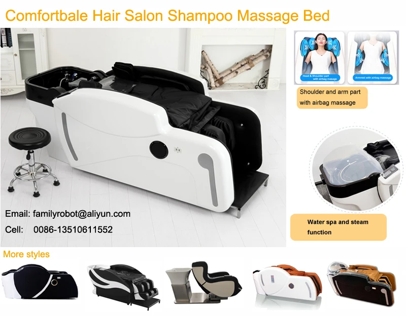 Professional Factory Bed. With Shampoo Bowl Facial Bed Spa Table Tattoo ...