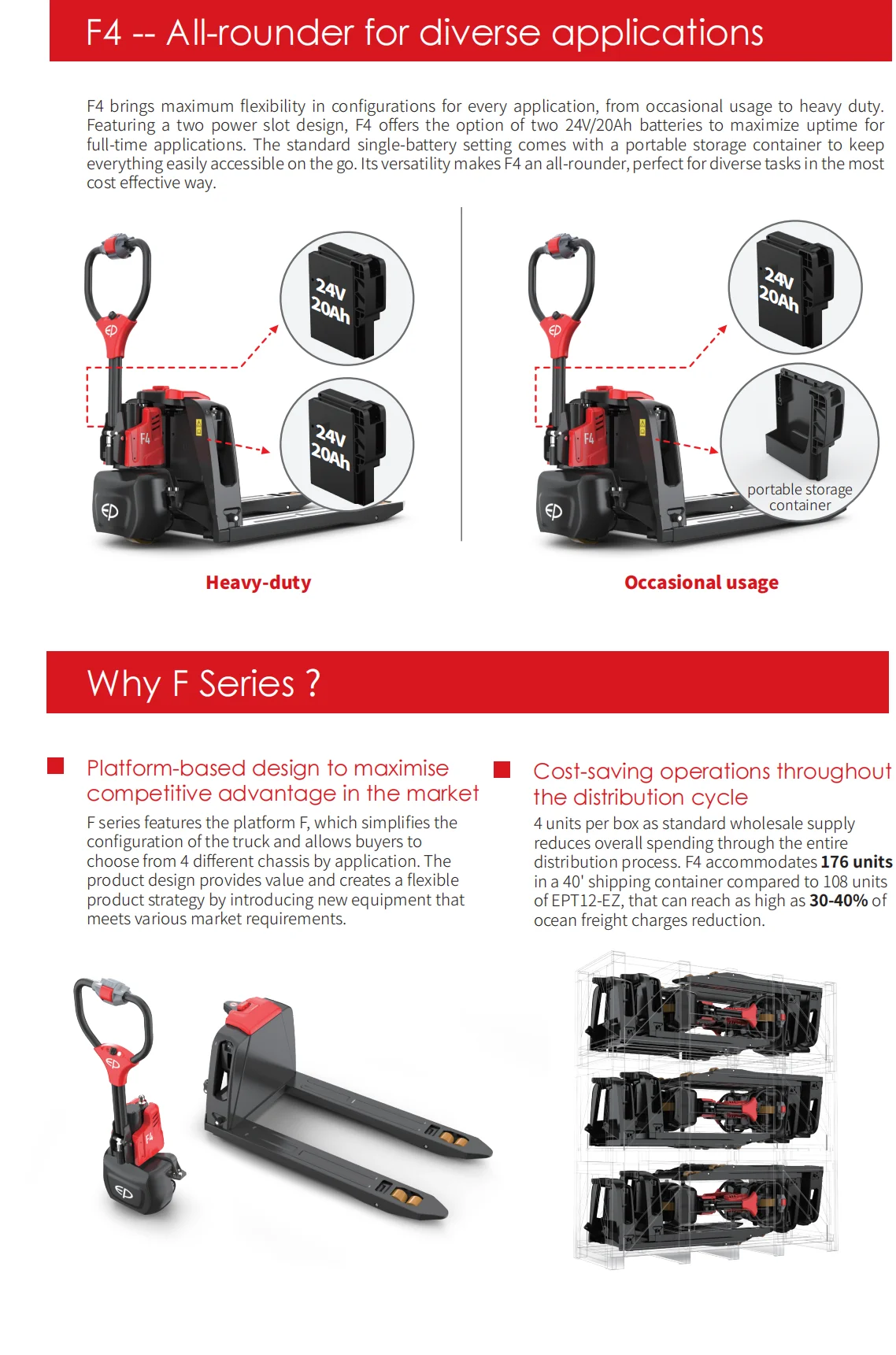 EP 1500kg Li-Ion Pallet Truck - Efficient Electric Solutions