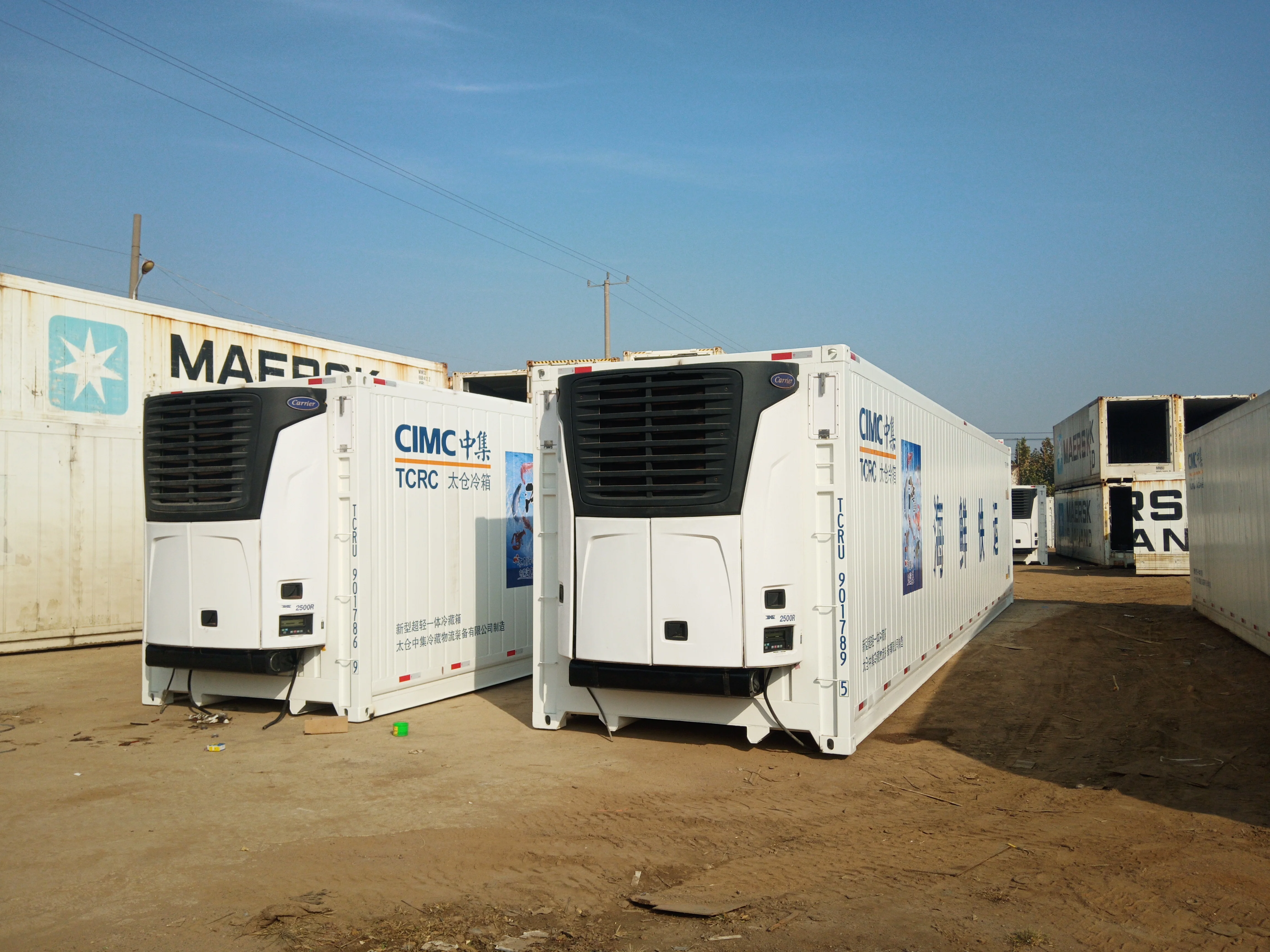 The 40ft Cold Storage Room Reefer Container Thermo King Cooler 40 Feet ...