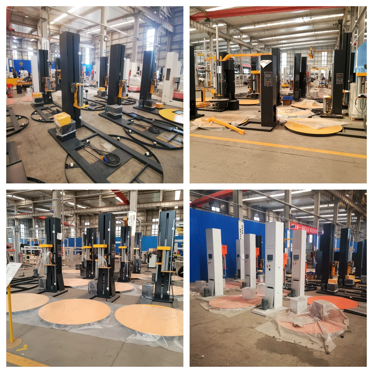 Pallet Winding Strapping Stretch Film Turntable Fully Automatic Carton ...