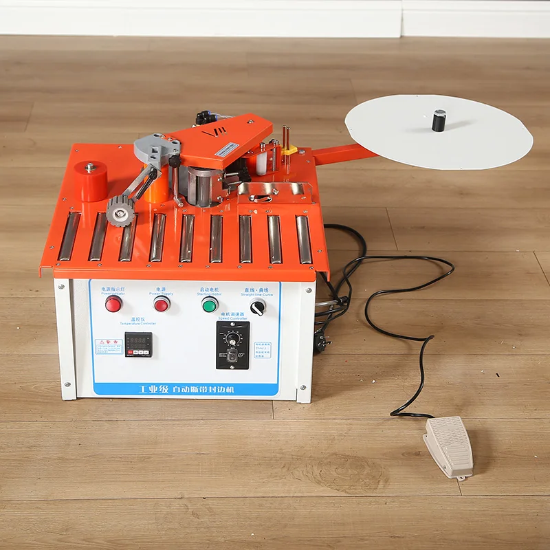 Cheap Mini Manual Curve Round Edge Banding Machine Portable Woodworking ...
